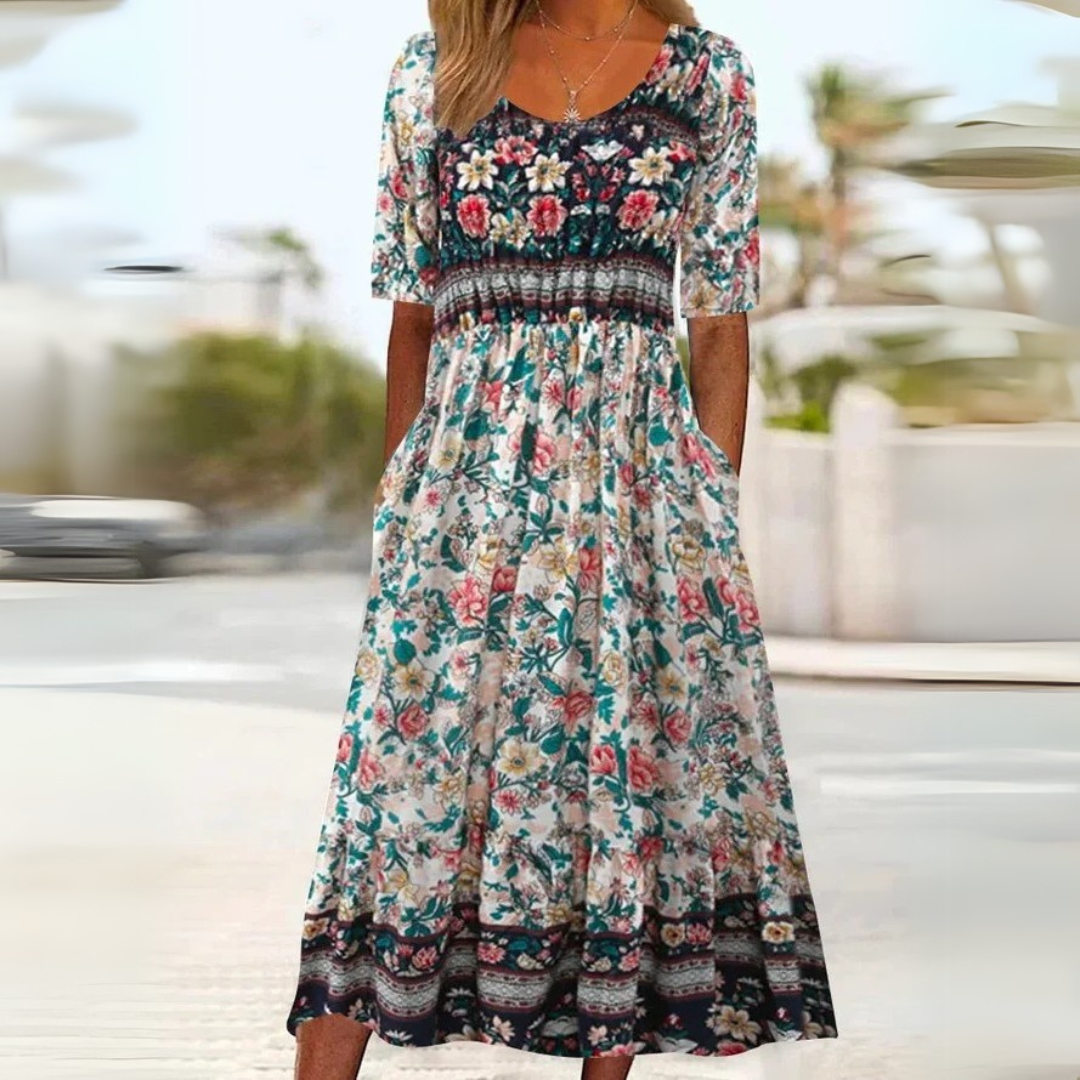 Ruby | Elegant Vintage Dress – Vivid-Melbourne